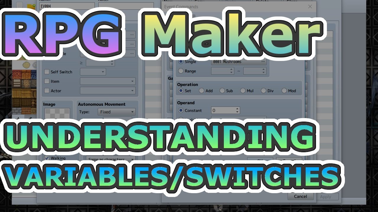 RPG Maker - Understanding Variables/Switches w/Examples