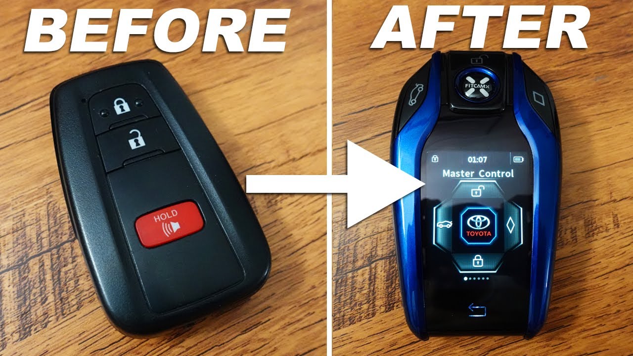 Upgrade your Car Key to a SMART KEY LCD Fob!