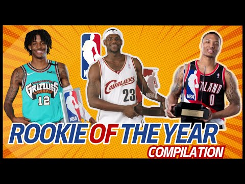 NBA ROOKIE OF THE YEAR AWARD ALL YEARS