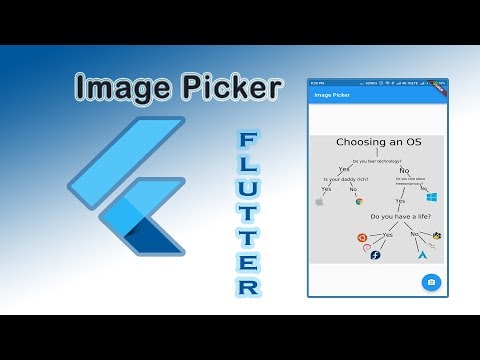 Flutter : Image Picker | Load image from the camera | Load Image from Gallery
