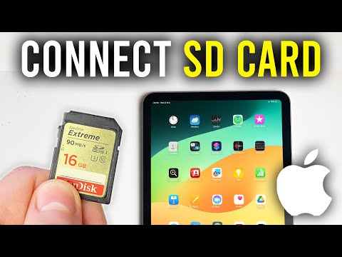 How To Connect SD Card To iPad & Move Photos / Videos - Full Guide