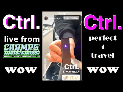 woah! FLYTLAB Ctrl. perfect for travel (VideoBy: selfmadelabz) Cartridge Vaporizer