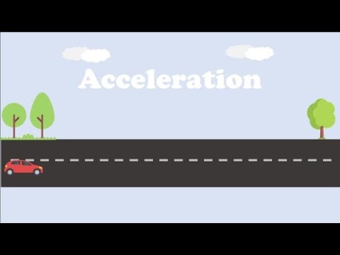 Kinematics Lesson 4 -  What is Acceleration & what is Uniform Acceleration