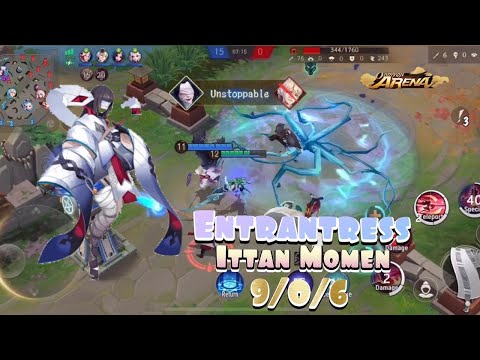 Onmyoji Arena - Ittan Momen | INSTANT KILL IF SHE CATCHES YOU | Gamplay & Build | Season 9