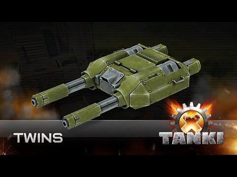 Turrets in Tanki X: Twins