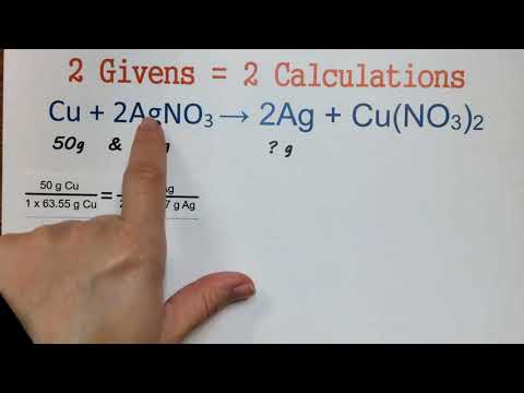 Quick Explanation of a Limiting Reactant Calculation