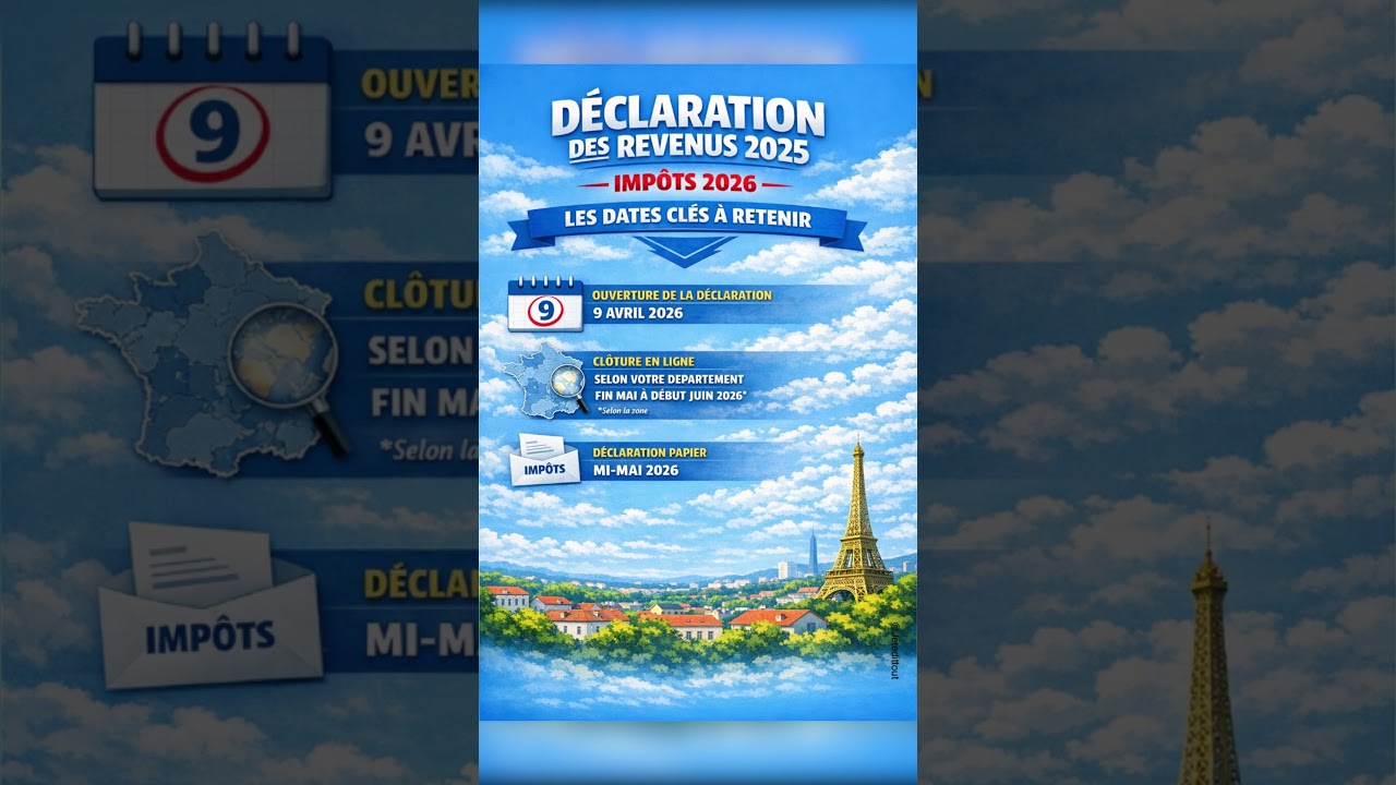 Impôts 2026 : le calendrier fiscal imminent révélé, découvrez jusqu'à ...