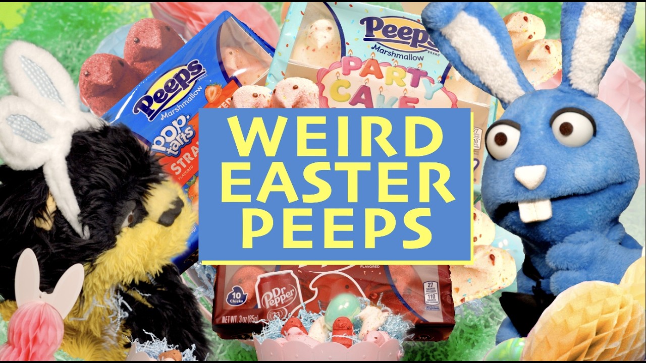 Dr. Pepper & Pop Tart Flavored Easter Peeps!