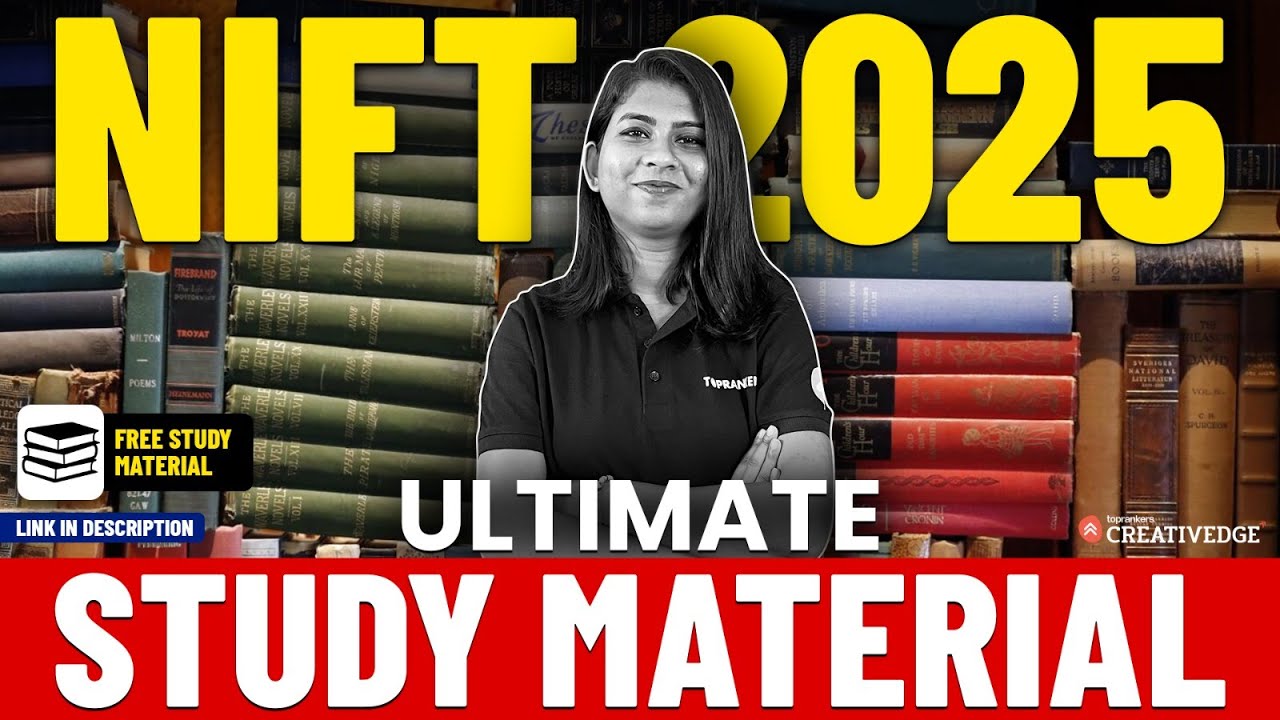 Best Study Material for NIFT 2025 | Ultimate Study Material Guide for Design Entrance Exams