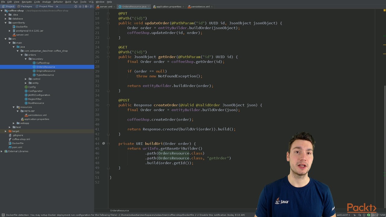 Containerizing Java EE 8 Apps Using Docker and Kubernetes: What to configure?| packtpub.com