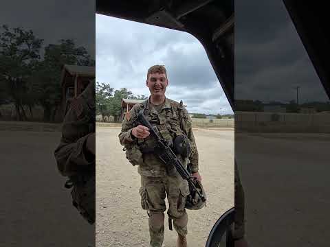 Echo 65-24 68W vid 25: PFC Hudson gives a shout out to family and friends.