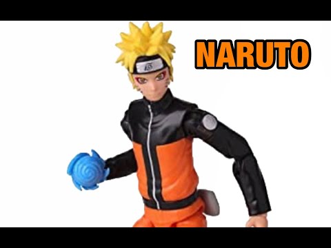 Bandai Anime Heroes Uzumaki Naruto Sage Mode Action Figure Unboxing!