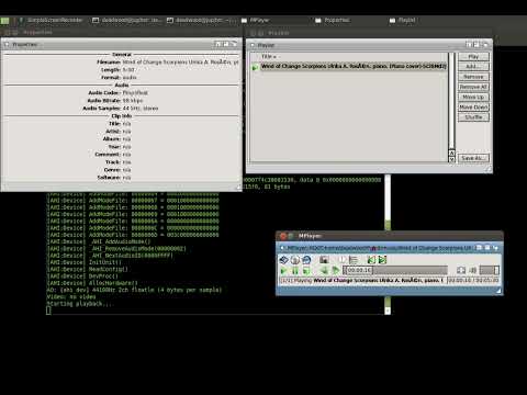 MUI MPlayer running under Linux