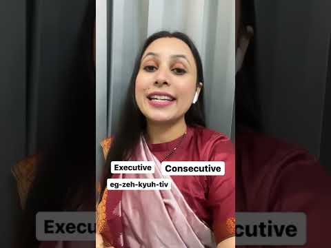 #executive #pronunciation #learnenglish #ielts #canada #canadapr #englishspeaking #spokenenglish