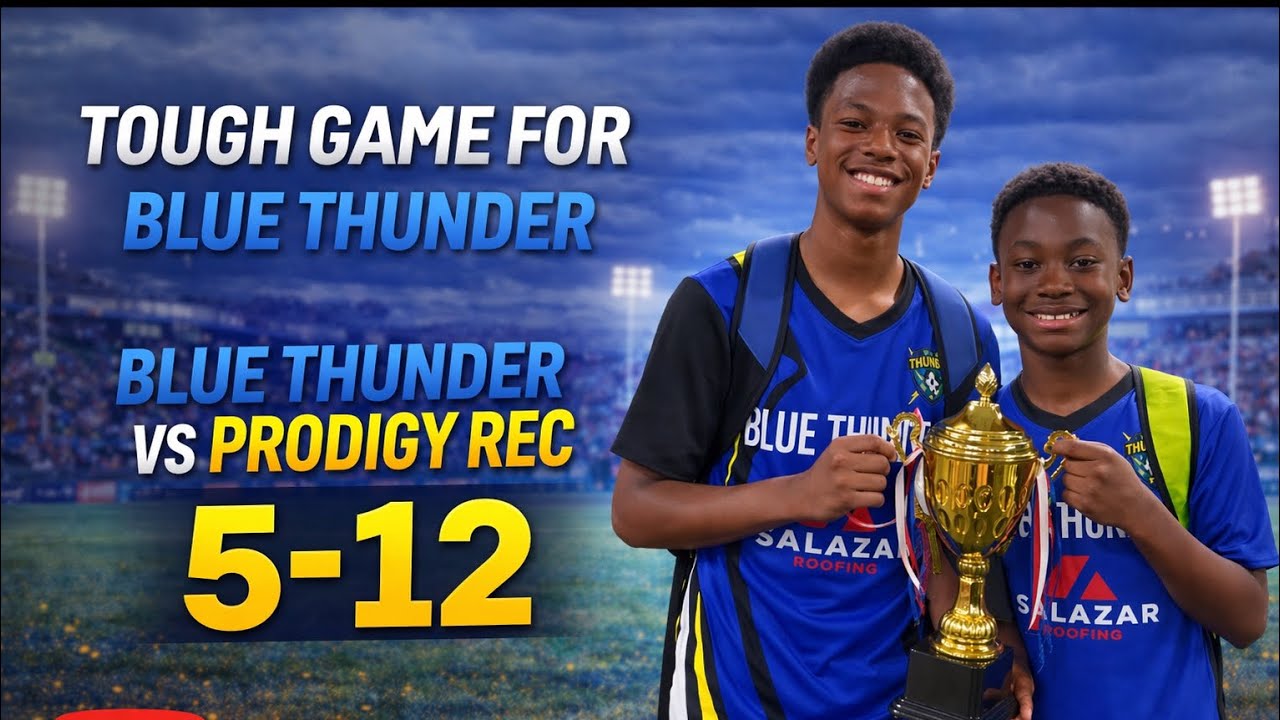 Blue Thunder U14 - YELLOW TEAM vs Prodigy Rec - Spring Season - 4/18/26