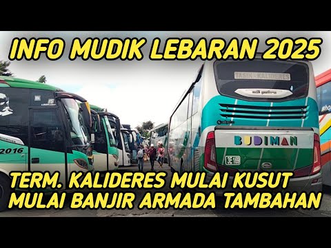 INFO MUDIK LEBARAN 2025 | KEKUSUTAN DI MULAI, TERMINAL KALIDERES BANJIR ARMADA BANTUAN