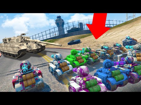 RC TANK ARMY STORMS THE MILITARY BASE! *CRAZY!* | GTA 5 THUG LIFE #311