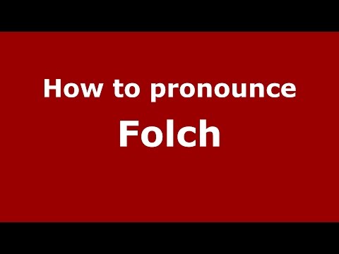 How to pronounce Folch (Spanish/Argentina) - PronounceNames.com