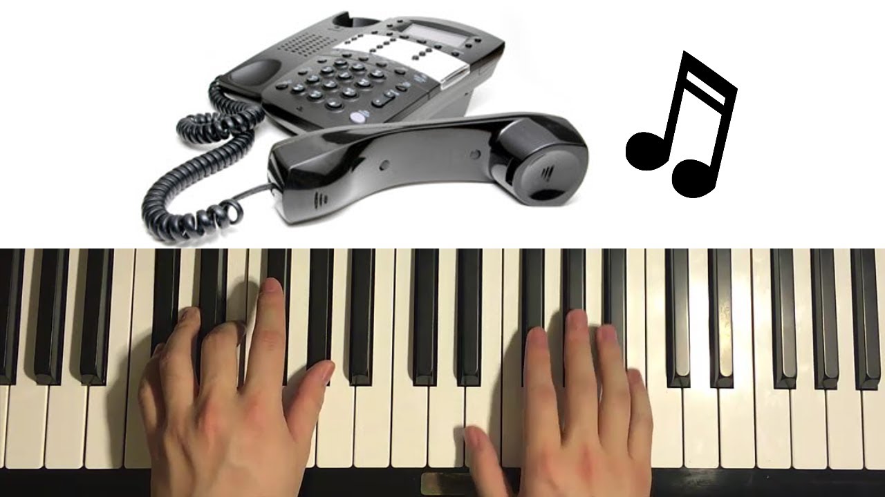 On Hold Phone Music - Opus Number 1 (Piano Tutorial Lesson)