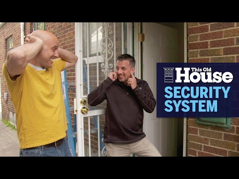 How to Install a Security Alarm System | This Old House