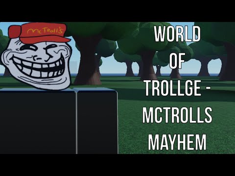 Roblox: World Of Trollge - McTrolls Mayhem (Fast Food Fighter):