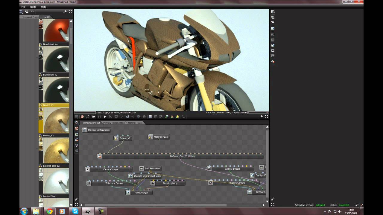 Mini tutorial Octane render - parte 4