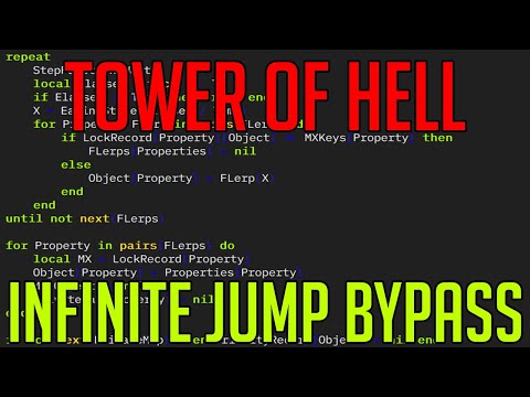 TOWER OF HELL | HACK/SCRIPT | INFINITE JUMP BYPASS