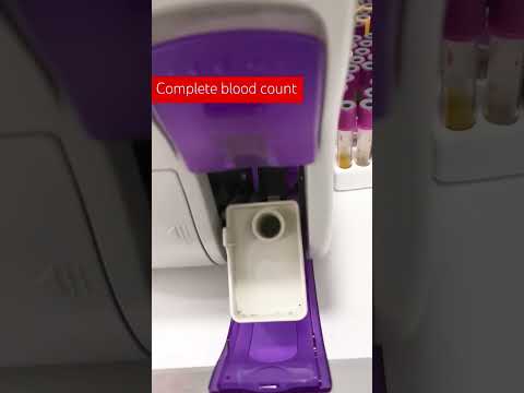 Running CBC Complete Blood Count in Sysmex PocH-100i