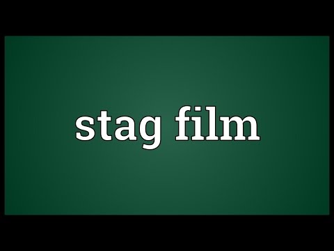 Stag film Meaning