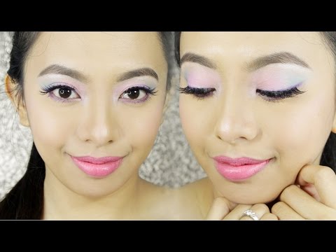 2016's Pantone Color: Rose Quartz & Serenity Makeup Tutorial | simplybeingjoanna