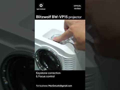 $169 Blitzwolf BW-VP15 projector #shorts