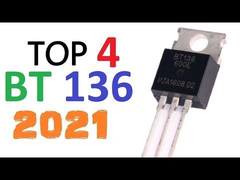 TOP 4 ELECTRONICS PROJECTS USING BT136 TRIAC