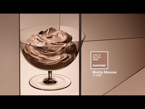 Introducing Color of the Year 2025 Pantone 17-1230 Mocha Mousse