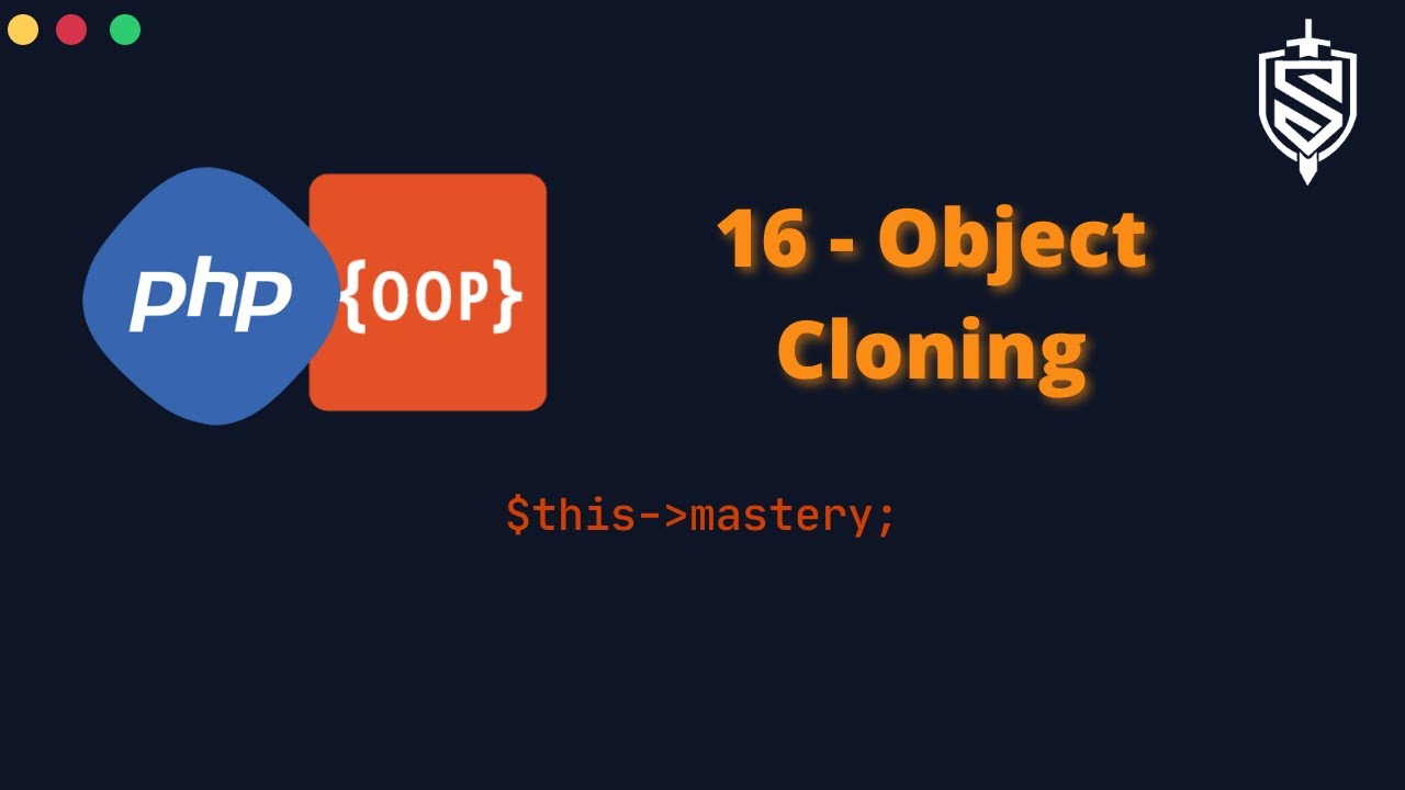 16 - [Magic Methods] - Object Cloning