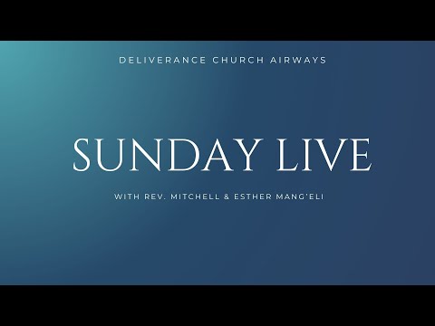 SUNDAY LIVE SERVICE - 1ST SEP - 1ST SERVICE - With Dr Gerald Naiker