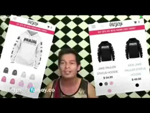 UNBOXING & REVIEW: JAKE PAUL merch from FANJOY (Status Hoodie)
