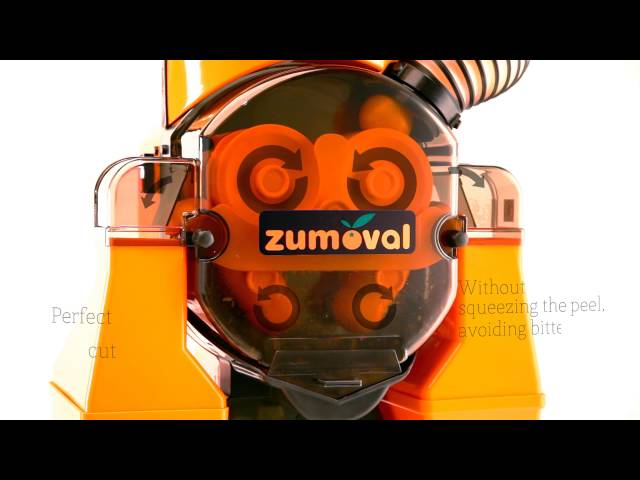 Zumoval TOP Juicer - Heavy-Duty Compact with Automatic Shower and Self ...