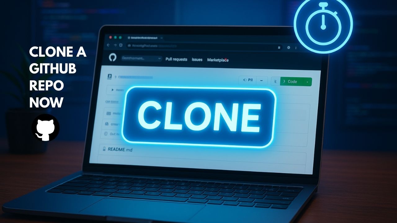 How To Clone A GitHub Repository in 2025 - Easiest 5-Minute Beginner Tutorial