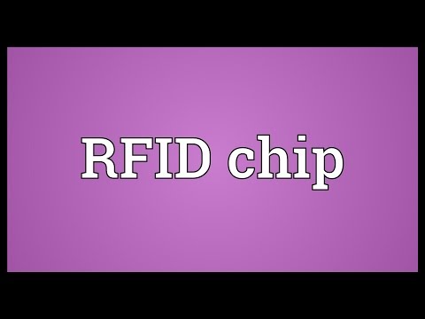 RFID chip Meaning
