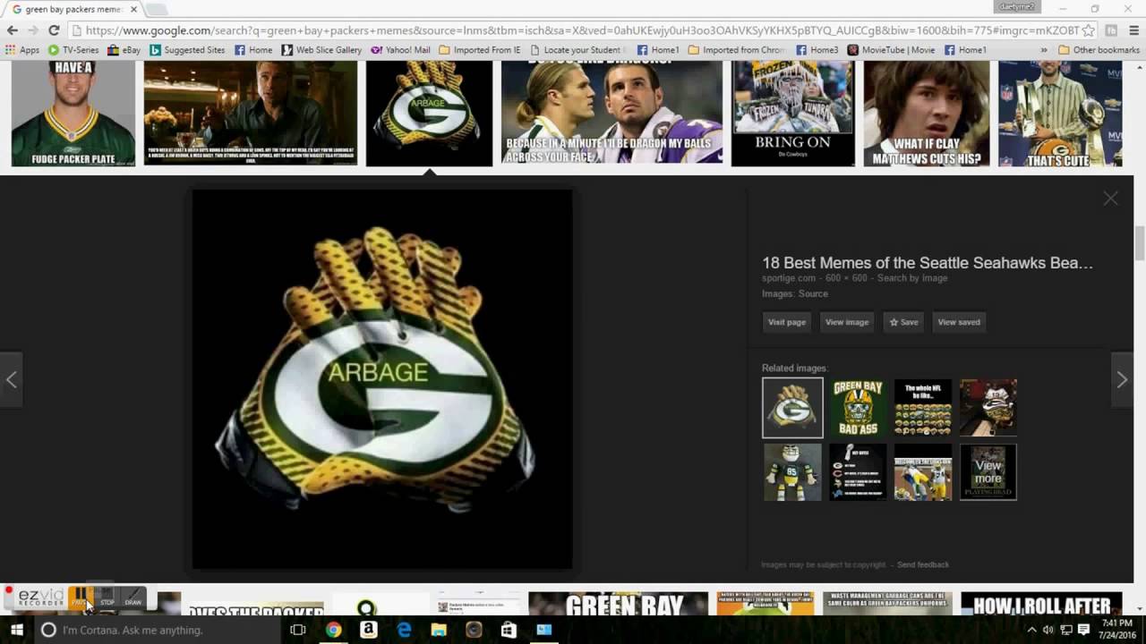 green bay packers meme edition