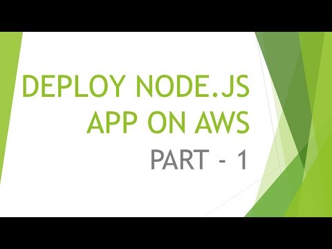 Deploy Node.Js App on AWS-Part 1