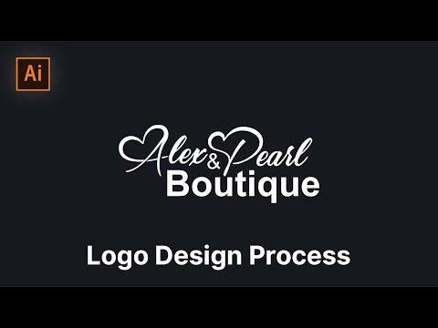 How to Create Creative Boutique Logo in Illustrator | #Logodesignprocess | @SoftAsiadesign