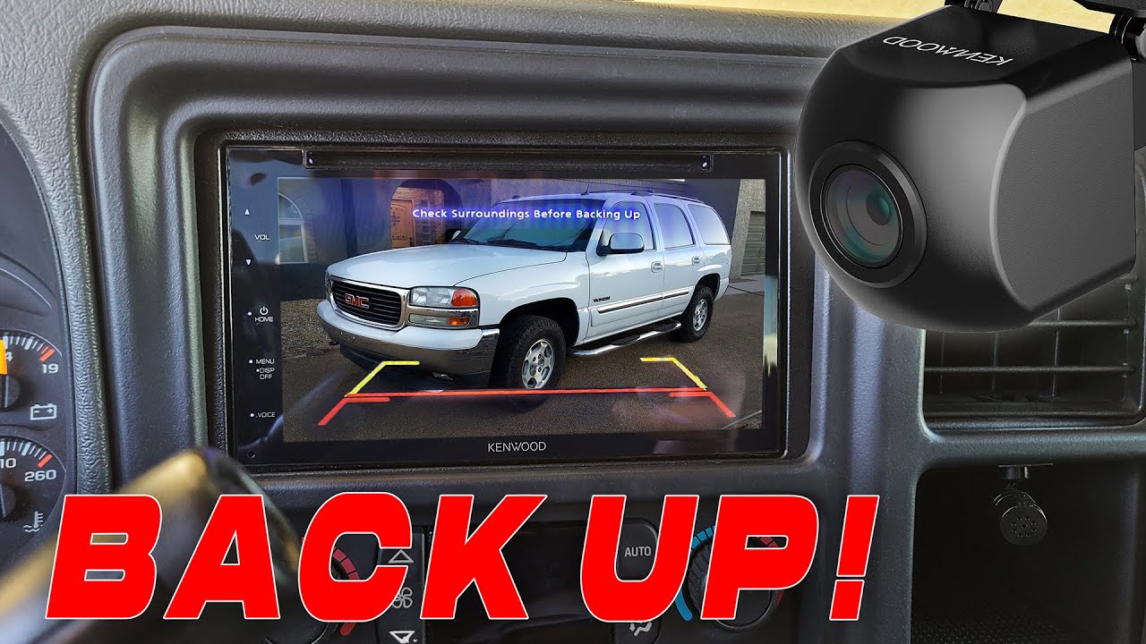 DIY Backup Camera & DVD Receiver Monitor Installation Back Up your Car, Truck, SUV