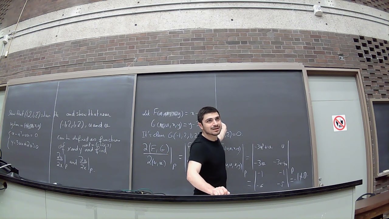 MATH 262-Intermediate Calculus - Lecture 9: Review of IFT, Directional Derivatives, Critical Points