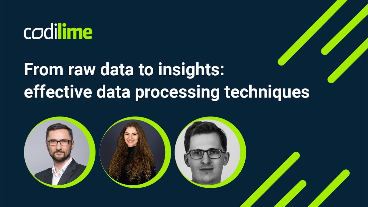 From raw data to insights: Effective data processing techniques