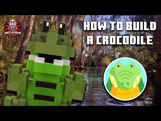 A cute crocodile! Minecraft Map