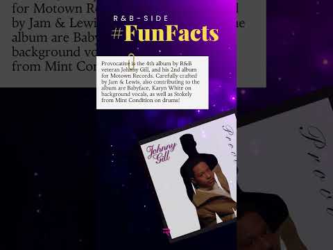 R&B Fun Facts: 🎶 Johnny Gill - Provocative (1993)🔥💯 #JohnnyGill #RnBClassic #rnb #rnbsideradio