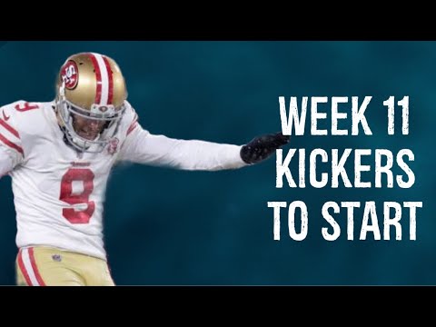 Kickers To Start Week 11 Fantasy Football