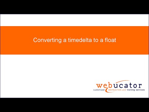 Converting a timedelta to a float with Python 2 and 3