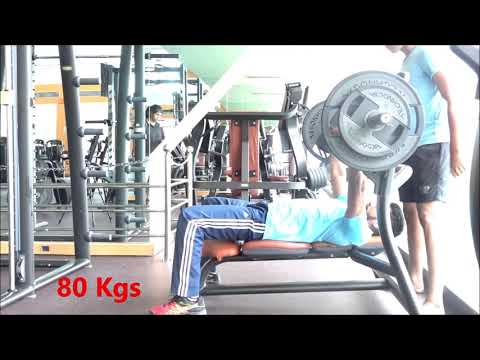 1 RM (One - Repetition maximum) Bench press test